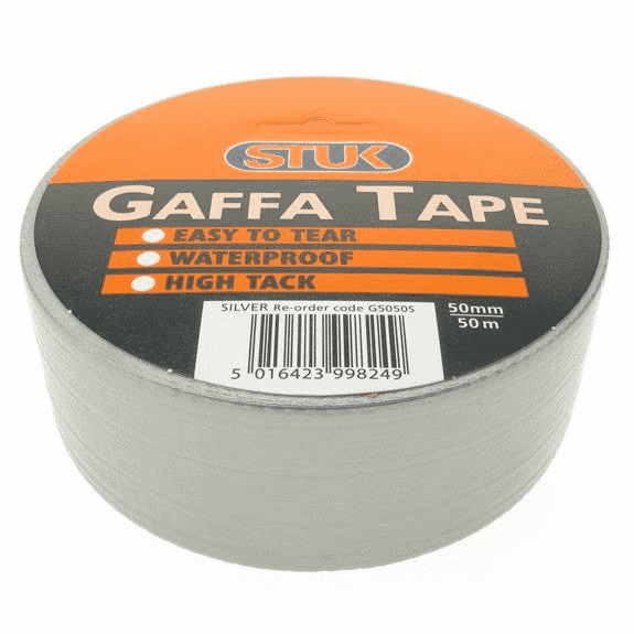 50m Gaffa Tape Silver